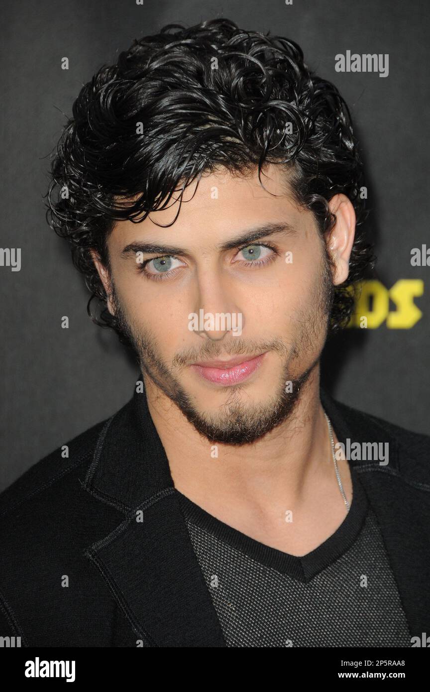 LOS ANGELES, CA - JUNE 08: Jesus Luz arrives at Logo's "NewNowNext ...