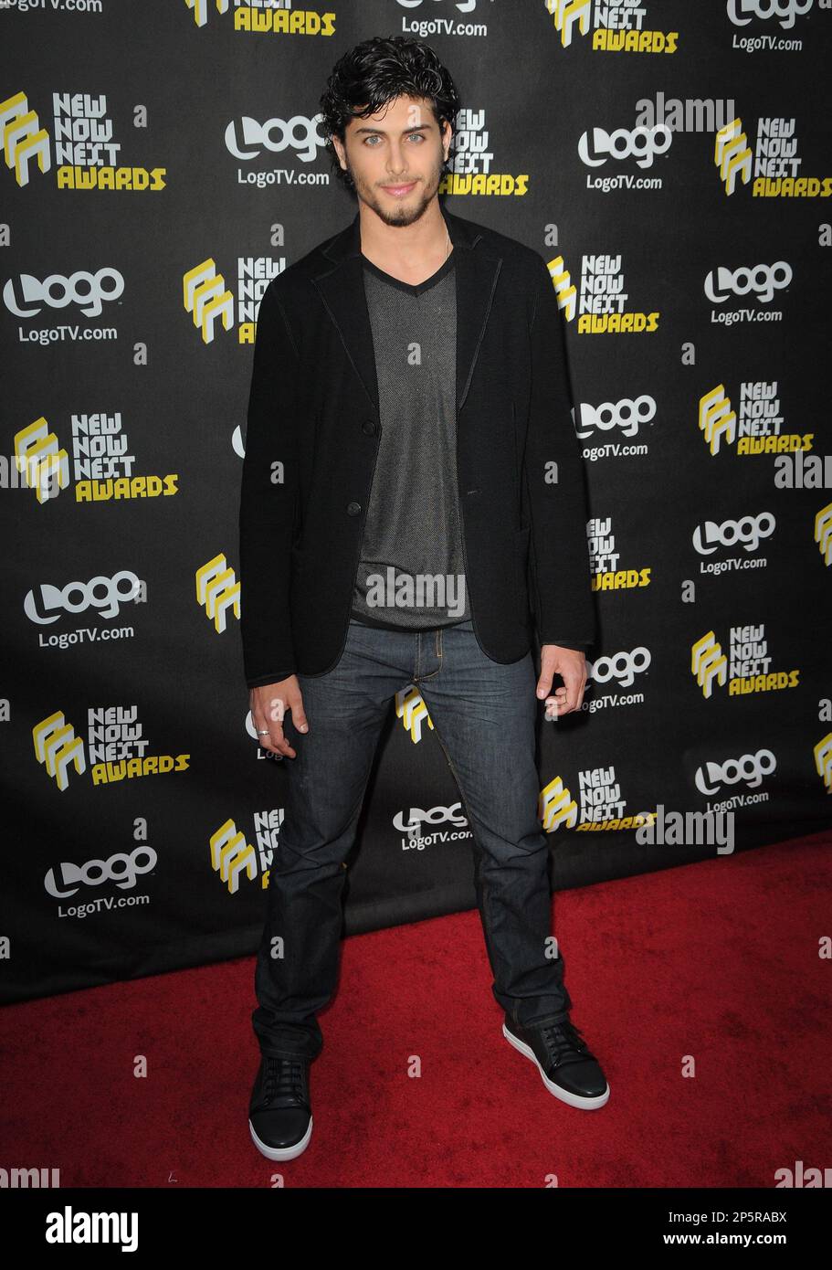 LOS ANGELES, CA - JUNE 08: Jesus Luz arrives at Logo's "NewNowNext ...