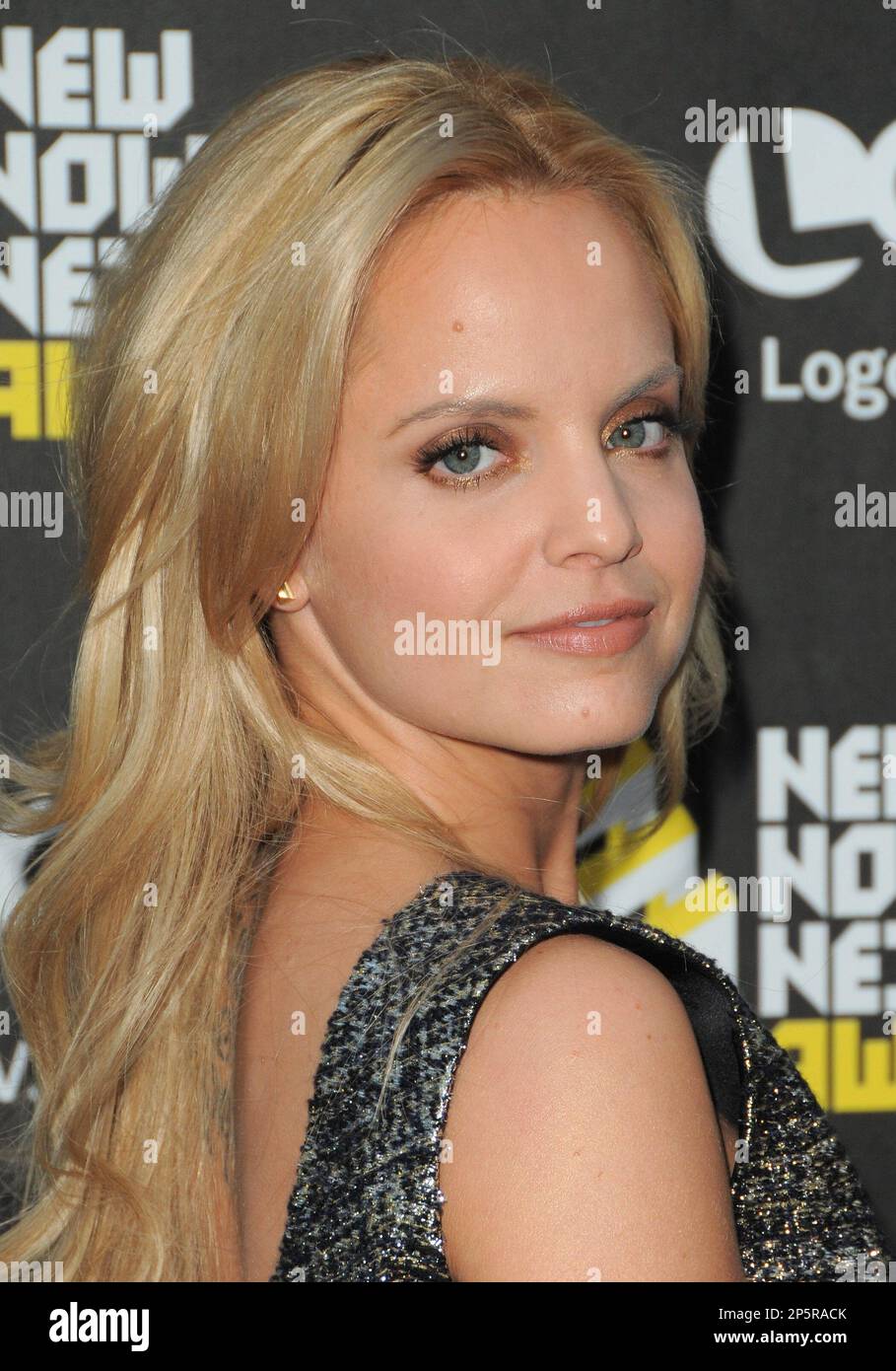 LOS ANGELES, CA - JUNE 08: Mena Suvari arrives at Logo's "NewNowNext ...