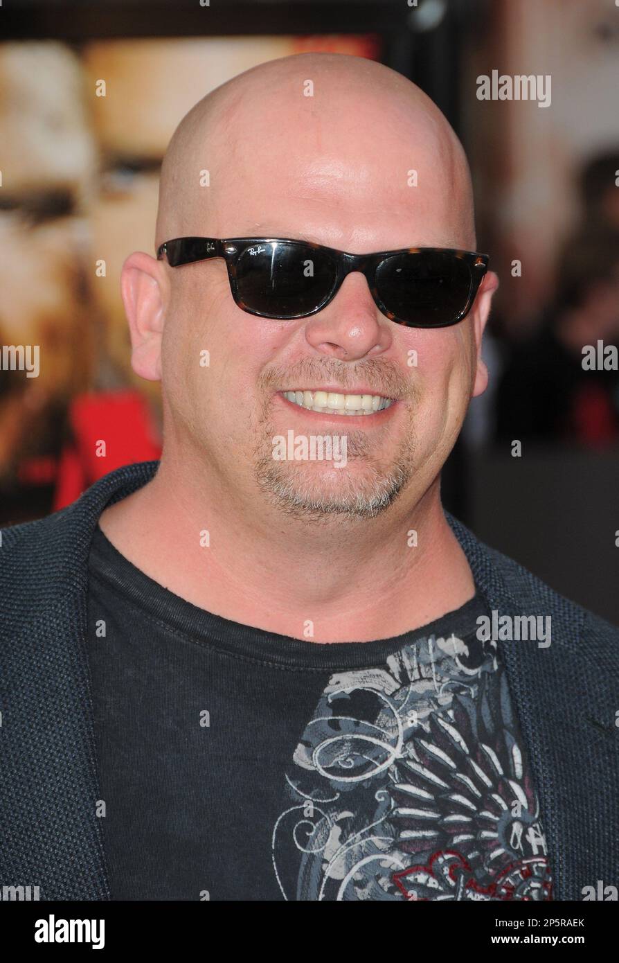 LOS ANGELES, CA - JUNE 03: Rick Harrison arrives at the premiere of ...
