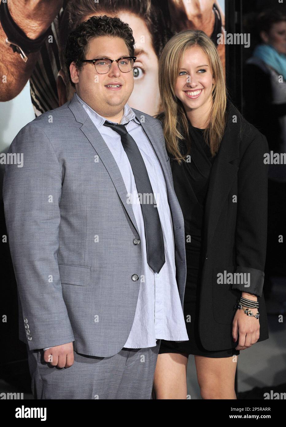 LOS ANGELES, CA - MAY 25: Actor Jonah Hill and Jordan Klein arrive at ...