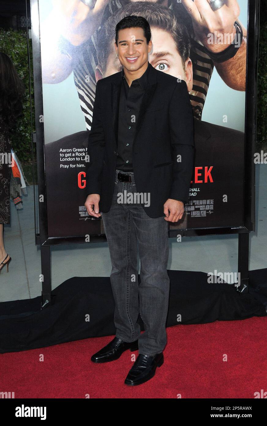 LOS ANGELES, CA - MAY 25: Actor Mario Lopez arrives at the "Get Him To ...