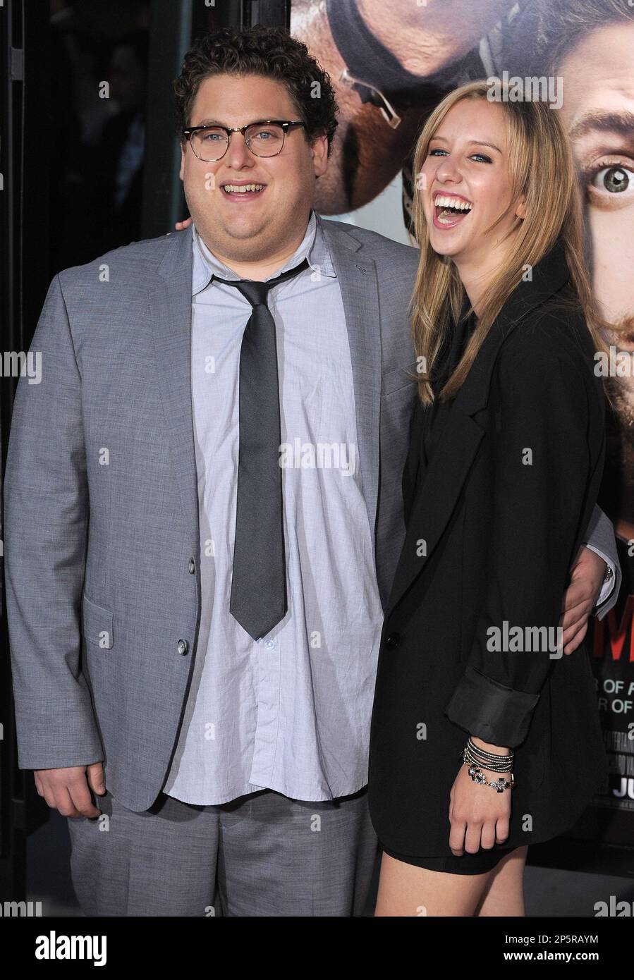 LOS ANGELES, CA - MAY 25: Actor Jonah Hill and Jordan Klein arrive at ...