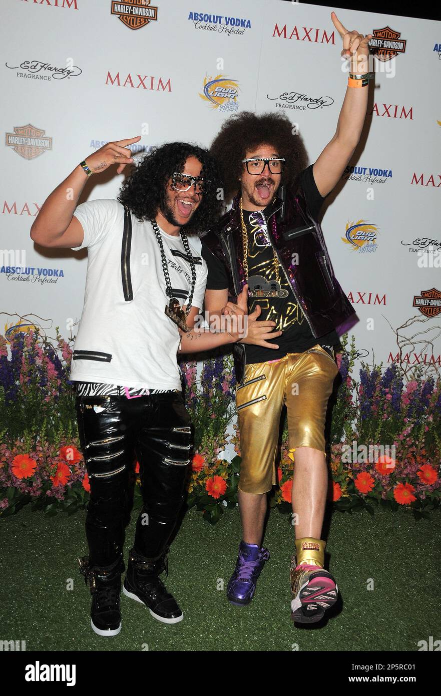 LOS ANGELES, CA - MAY 19: The band LMFAO arrives at the 11th Annual ...