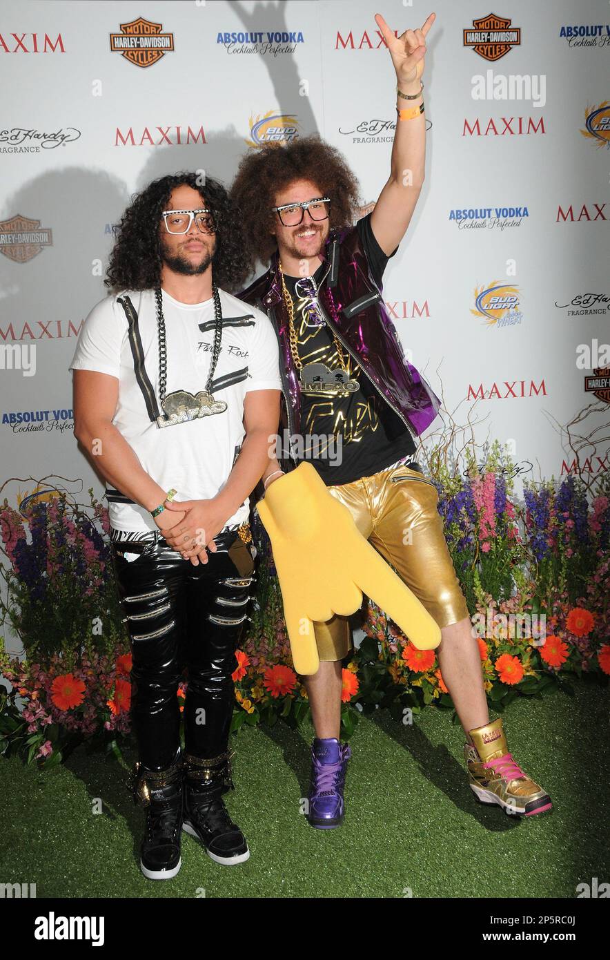 LOS ANGELES, CA - MAY 19: The band LMFAO arrives at the 11th Annual ...