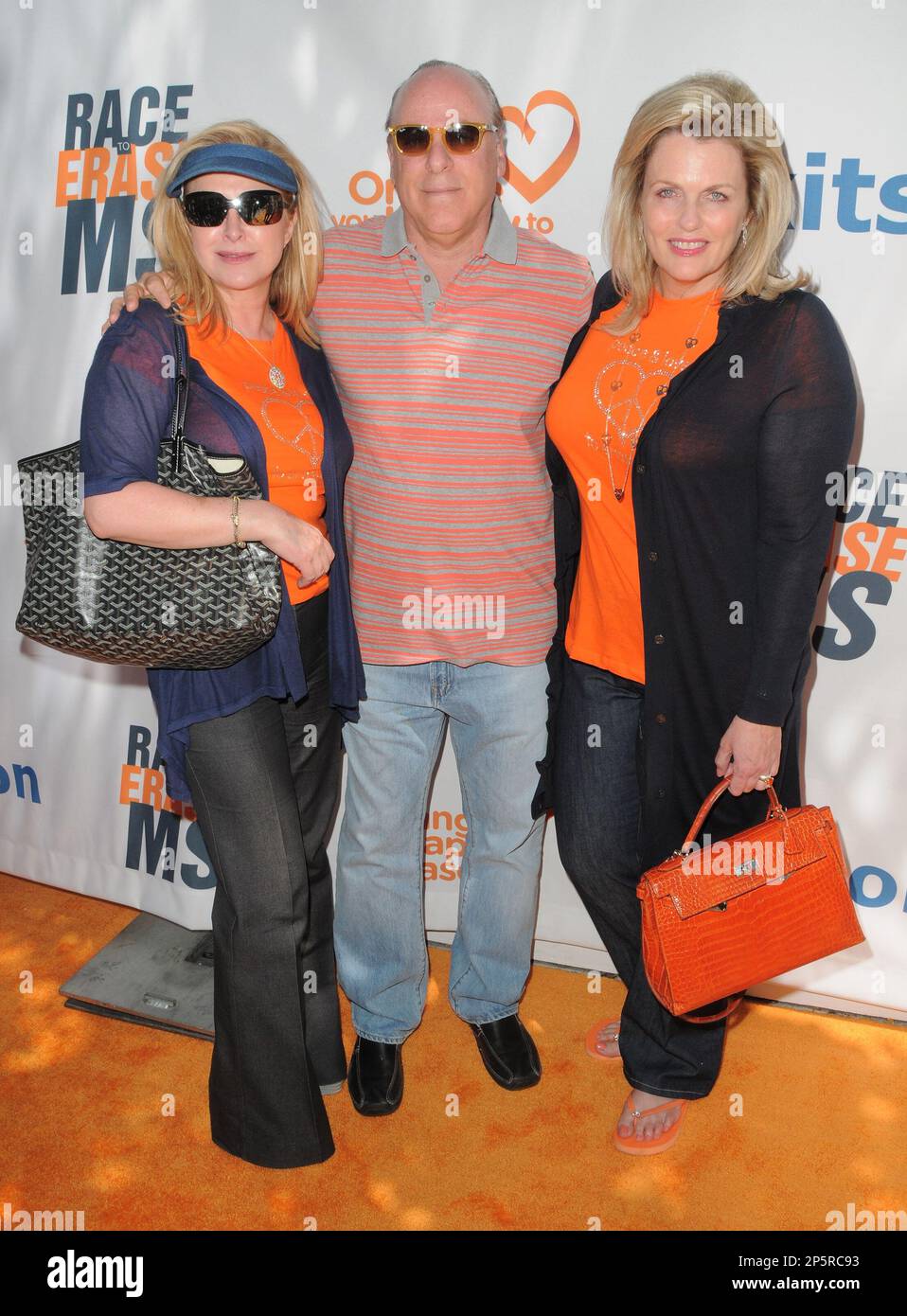 BEVERLY HILLS, CA - MAY 01: Kathy Hilton, Ken Rickel and Nancy Davis ...