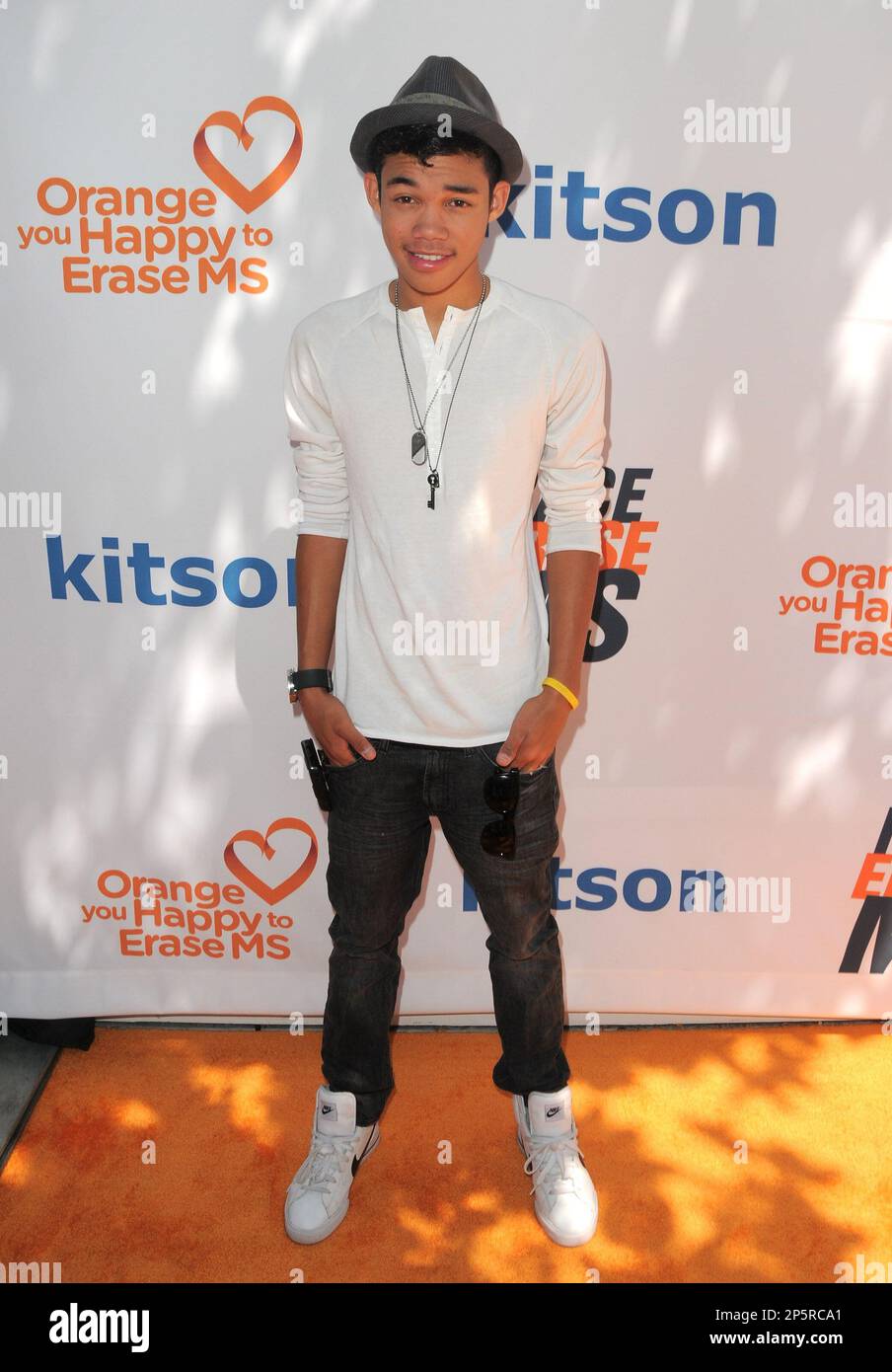 BEVERLY HILLS, CA - MAY 01: Roshon Fegan arrives at Race To Erase MS ...