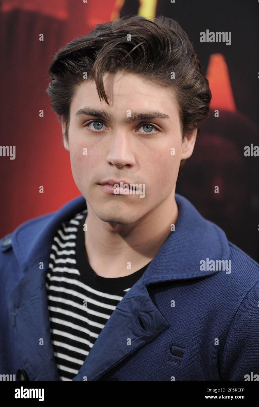 HOLLYWOOD - APRIL 27: Actor Logan Huffman arrives at "Nightmare On Elm ...