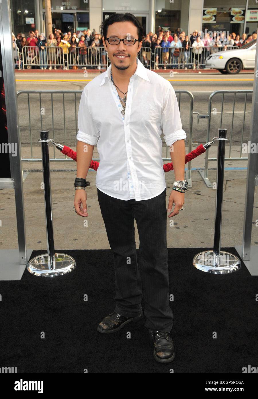 HOLLYWOOD - APRIL 27: Actor Efren Ramirez arrives at "Nightmare On Elm ...