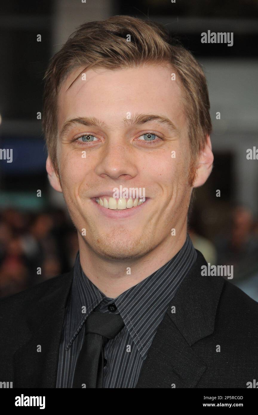 HOLLYWOOD - APRIL 27: Actress Jake Abel arrives at "Nightmare On Elm ...