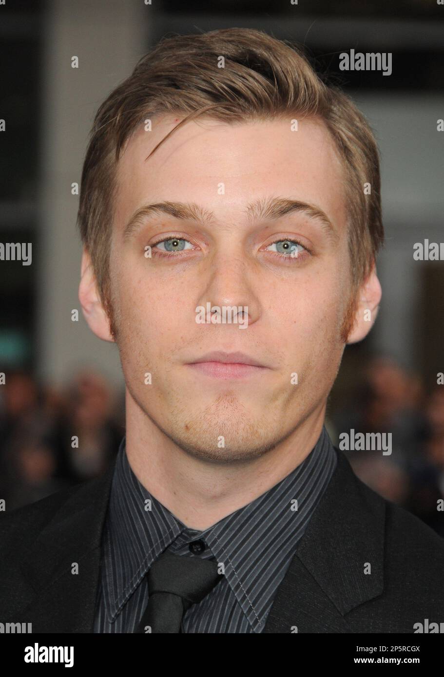 HOLLYWOOD - APRIL 27: Actress Jake Abel arrives at "Nightmare On Elm ...
