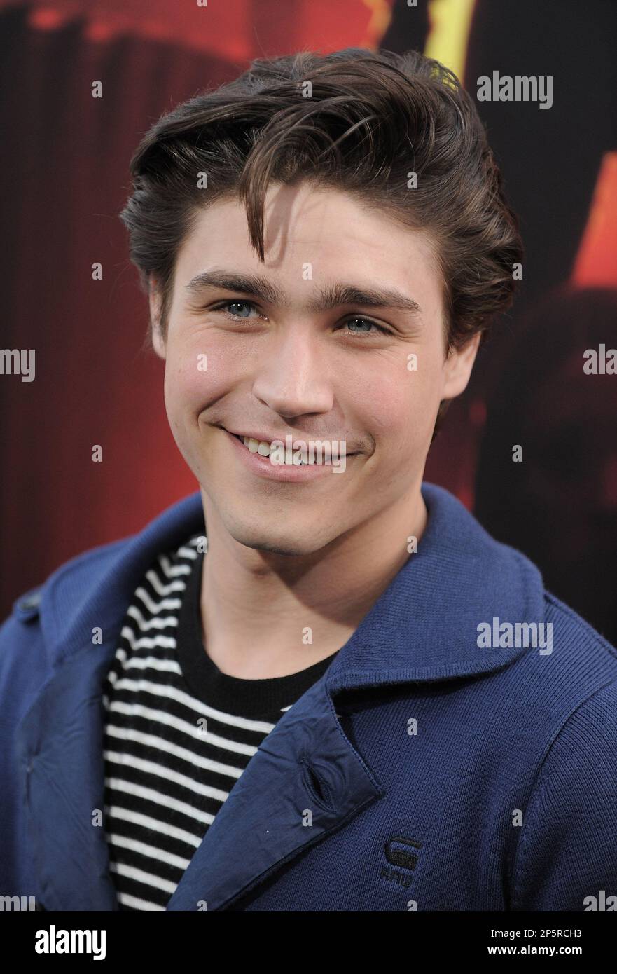 HOLLYWOOD - APRIL 27: Actor Logan Huffman arrives at "Nightmare On Elm ...