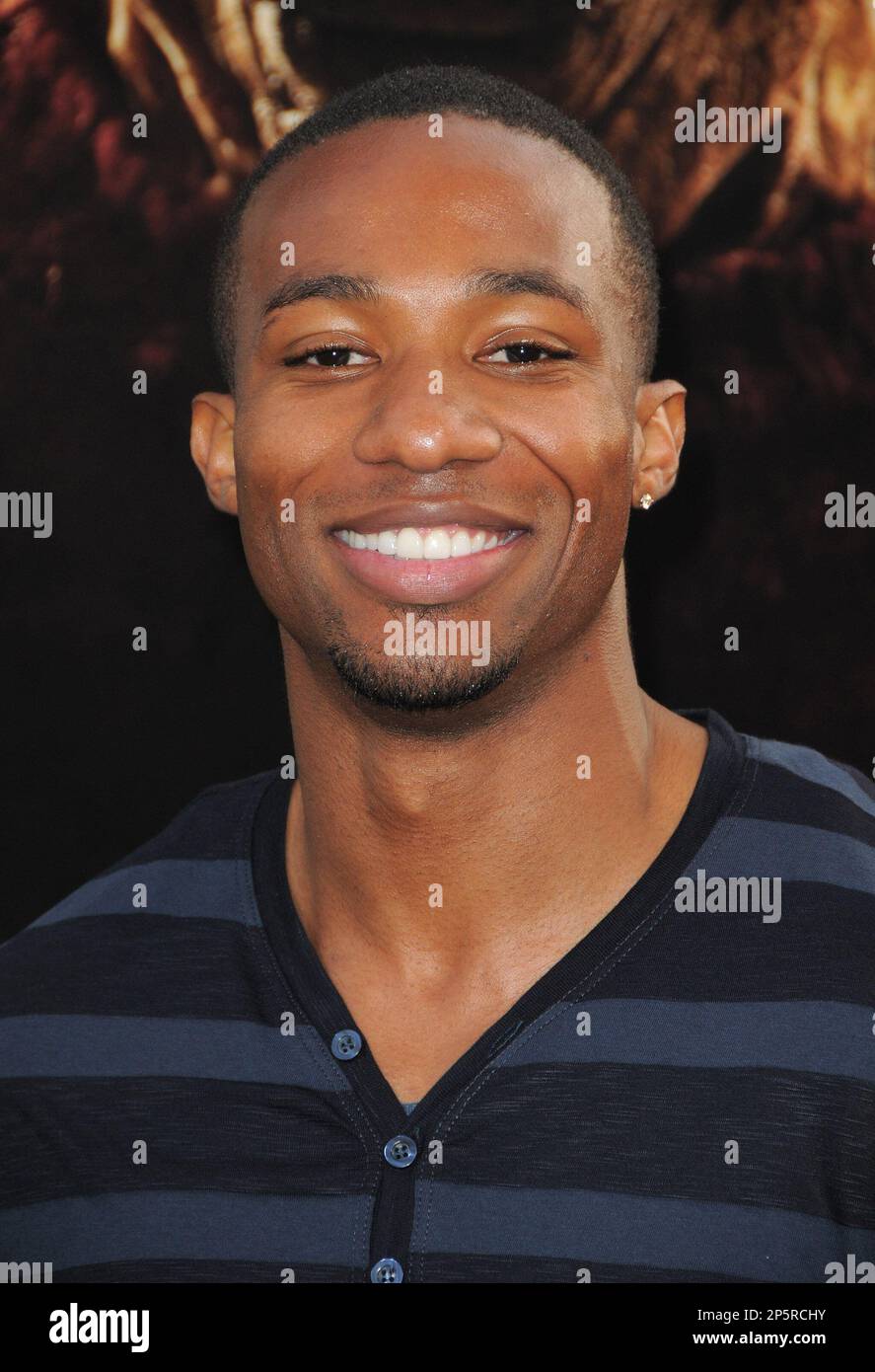 HOLLYWOOD - APRIL 27: Actor Arlen Escarpeta arrives at "Nightmare On ...
