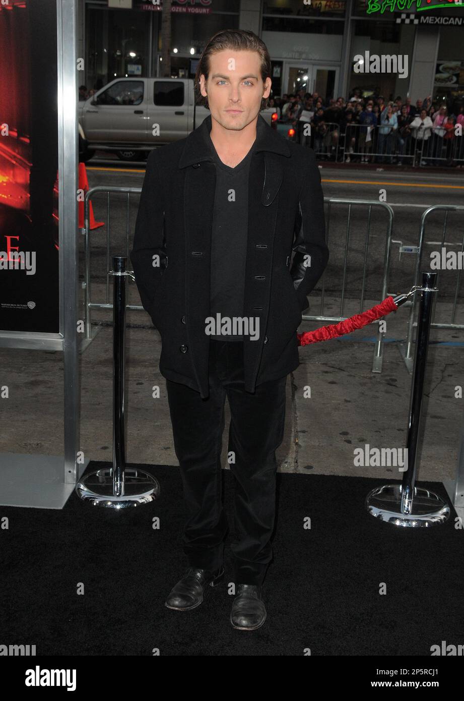 HOLLYWOOD - APRIL 27: Actor Kevin Zegers arrives at "Nightmare On Elm ...