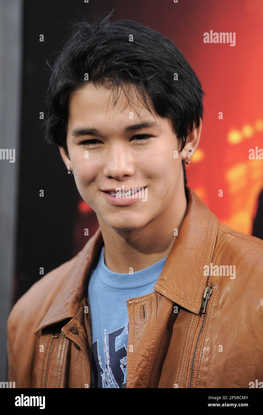 HOLLYWOOD - APRIL 27: Actor Booboo Stewart arrives at "Nightmare On Elm ...