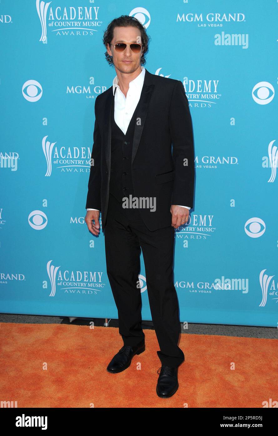 LAS VEGAS - APRIL 18: Actor Matthew McConaughey poses at the 45th ...