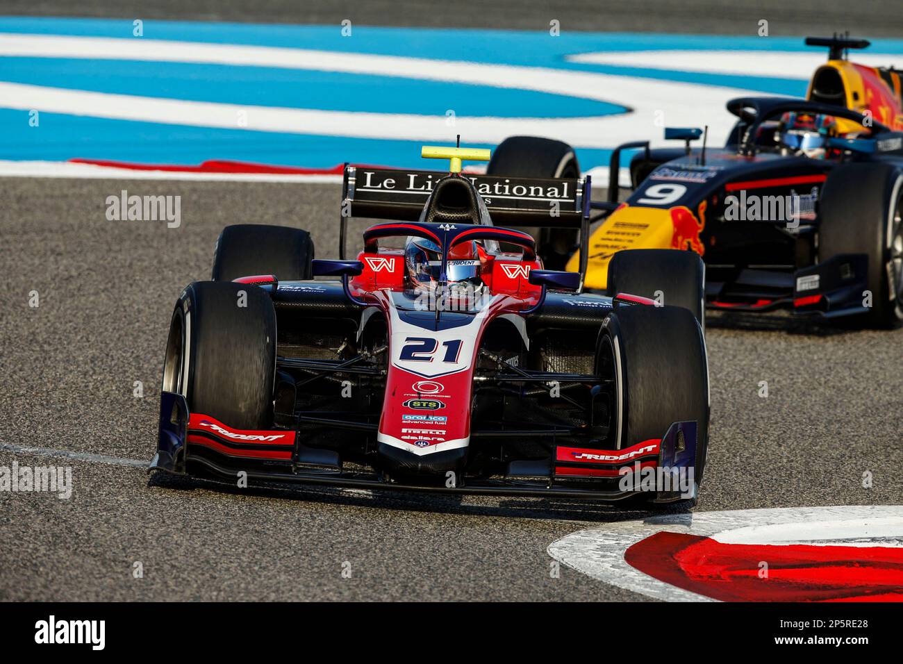 21 NOVALAK Clément (fra), Trident Racing, Dallara F2, action during the 1st round of the 2023 ...