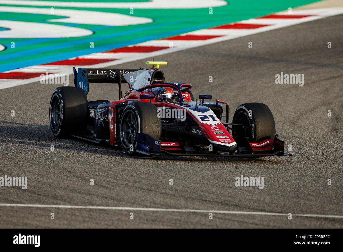 21 NOVALAK Clément (fra), Trident Racing, Dallara F2, action during the 1st round of the 2023 ...