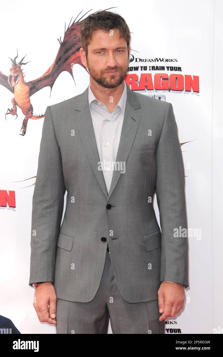 UNIVERSAL CITY, CA - MARCH 21: Actor Gerard Butler arrives at the Los ...