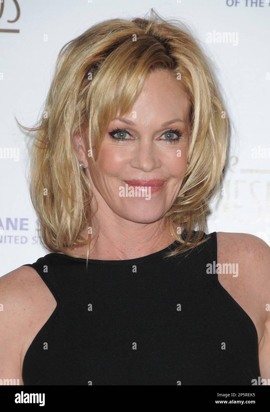 BEVERLY HILLS, CA - MARCH 20: Actress Melanie Griffith poses in the ...