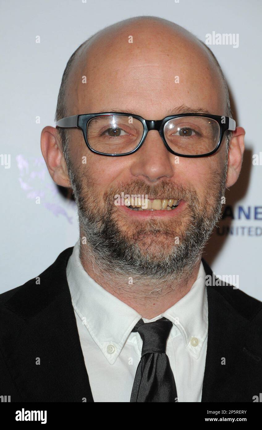 BEVERLY HILLS, CA - MARCH 20: Moby arrives at the 24th Genesis Awards ...