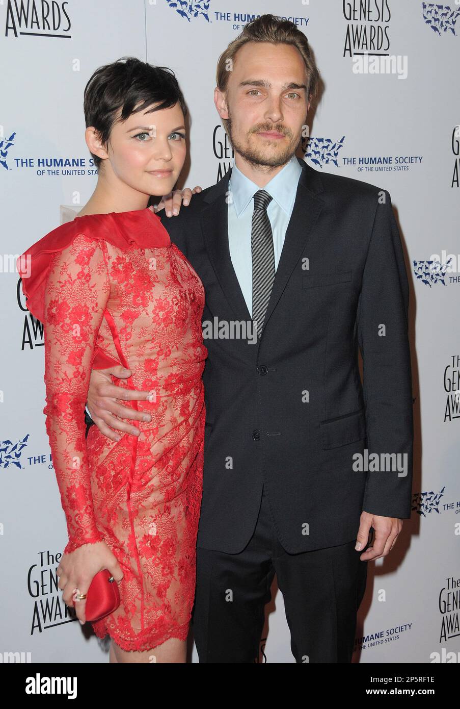 BEVERLY HILLS, CA - MARCH 20: Actress Ginnifer Goodwin and Joey Kern ...