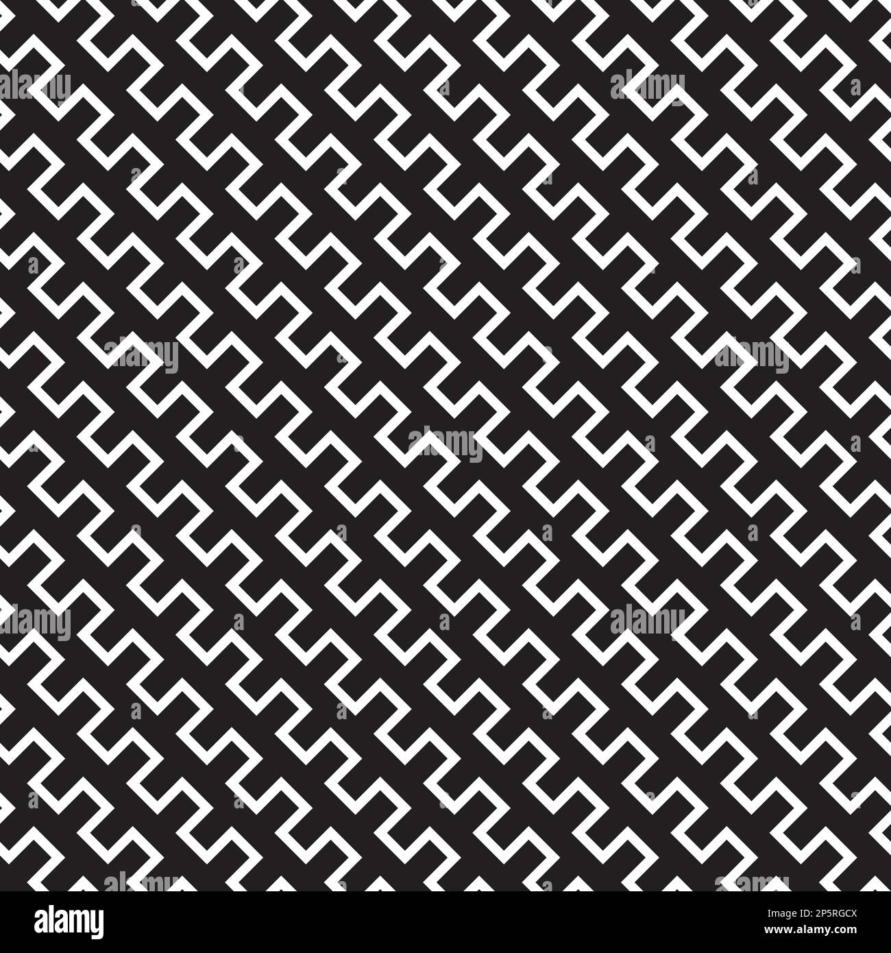 Seamless abstract black and white simple diagonal square zig zag ... Seamless abstract black and white simple diagonal square zig zag ...