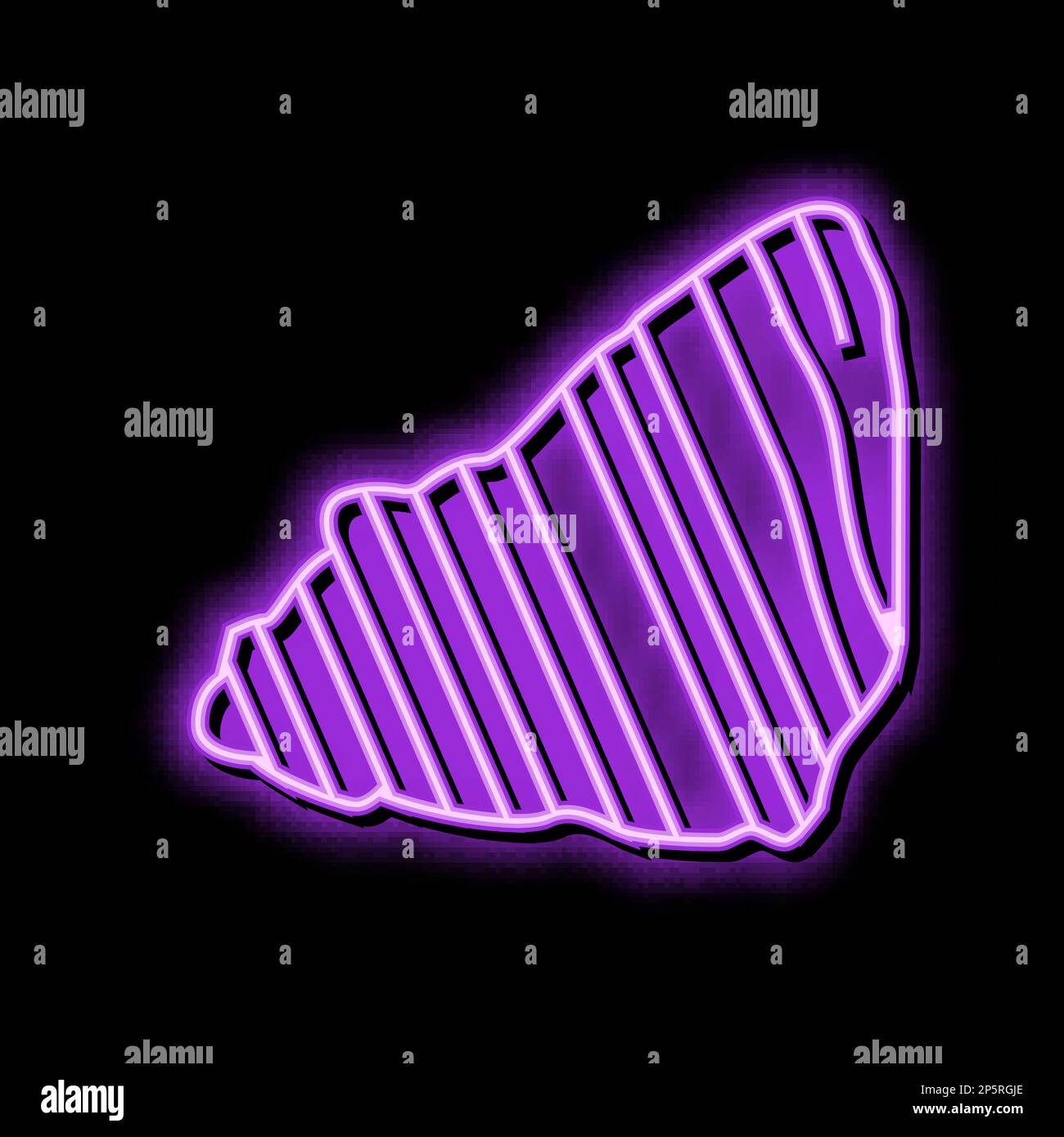 sandstone rock neon glow icon illustration Stock Vector Image & Art - Alamy