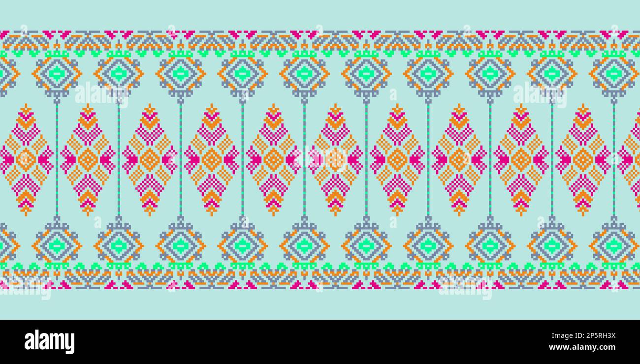 songket pattern, Indonesian native fabric pattern vector eps.10 Stock ...