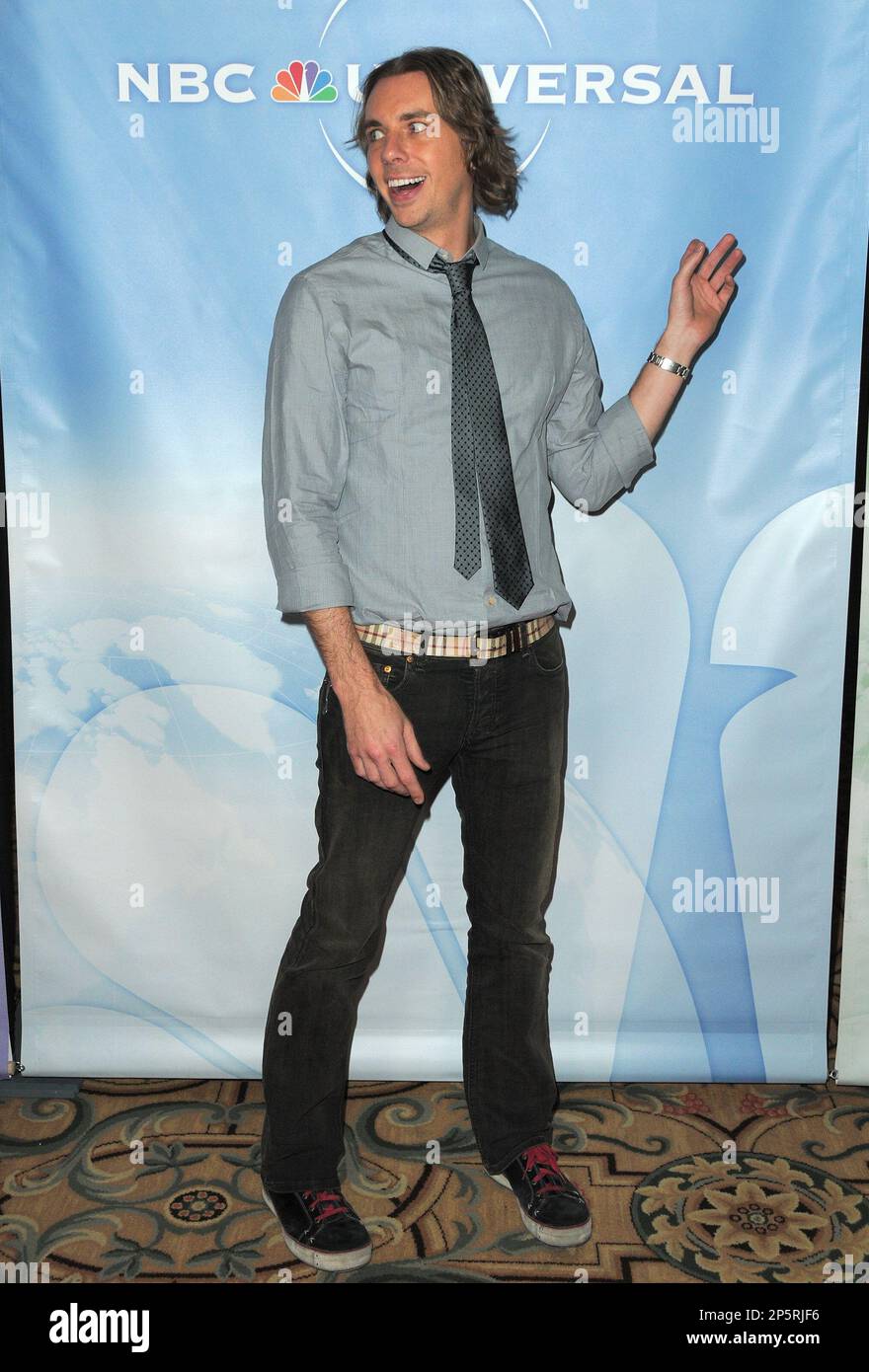 PASADENA, CA - JANUARY 10: Actor Dax Shepard arrives at NBC Universal's ...