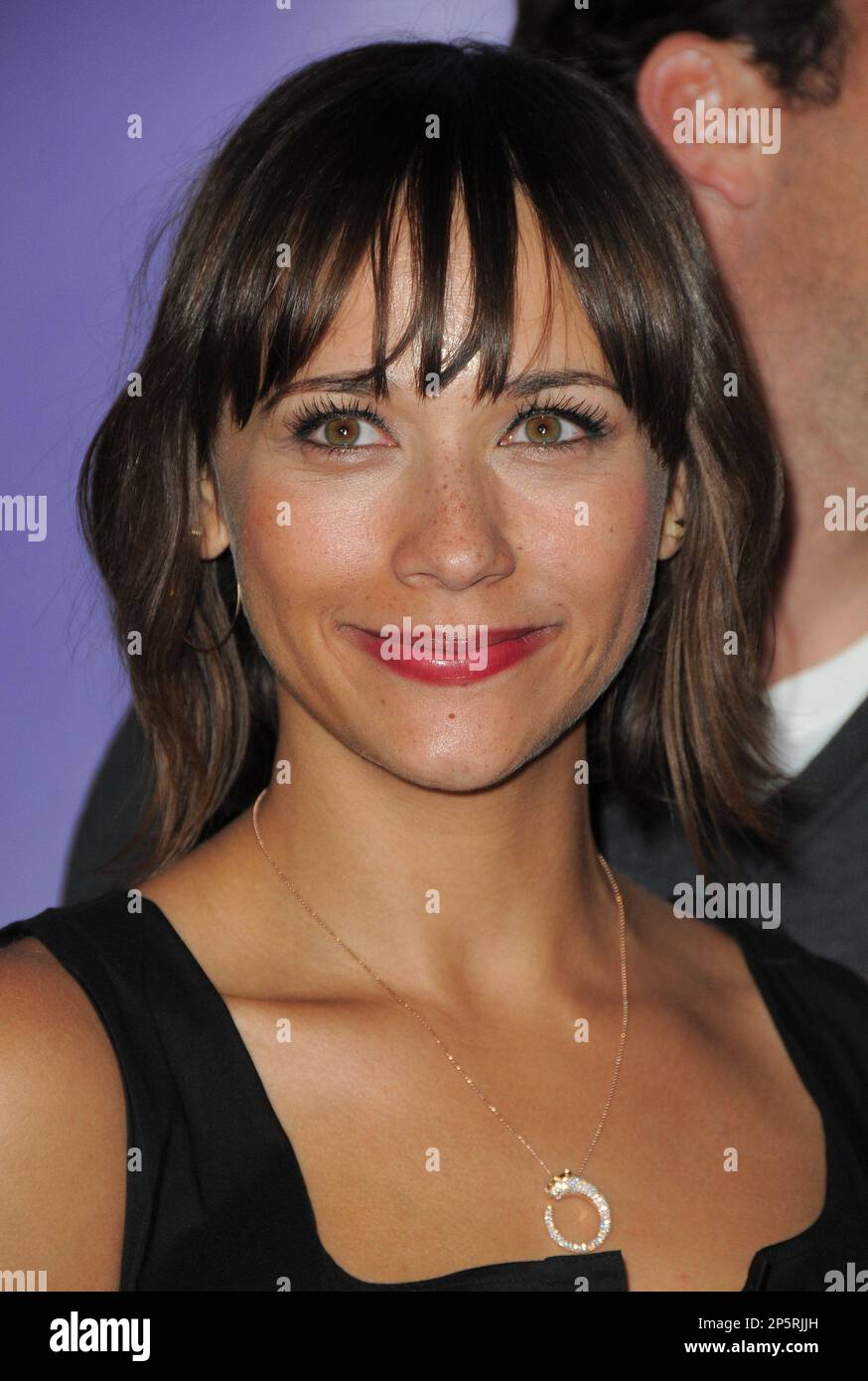 PASADENA, CA - JANUARY 10: Actress Rashida Jones arrives at NBC ...