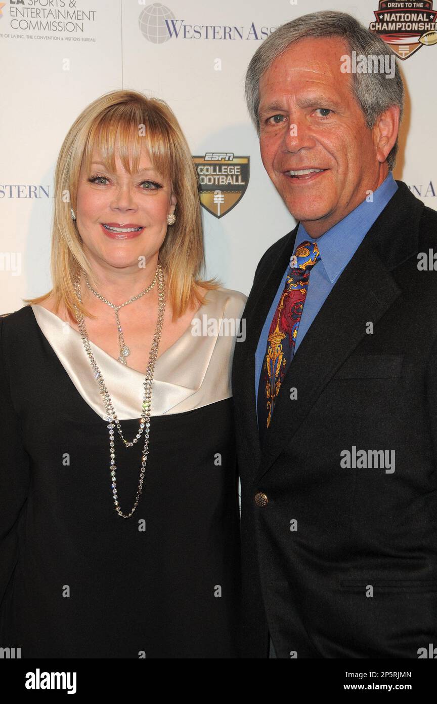 PASADENA, CA - JANUARY 06: Candy Spelling and Dr. Roger Lewis arrive at ...