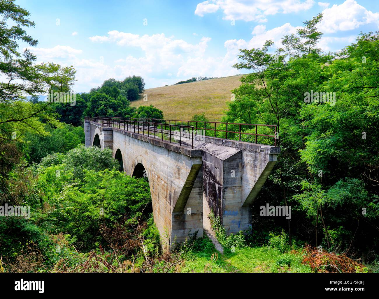 Iron railway viaduct hi-res stock photography and images - Alamy