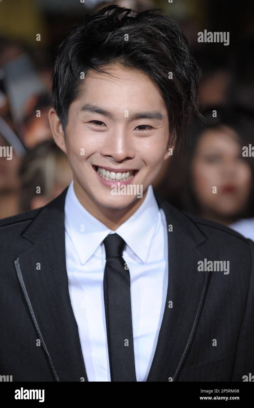 WESTWOOD, CA - NOVEMBER 16: Actor Justin Chon arrives at the Los ...