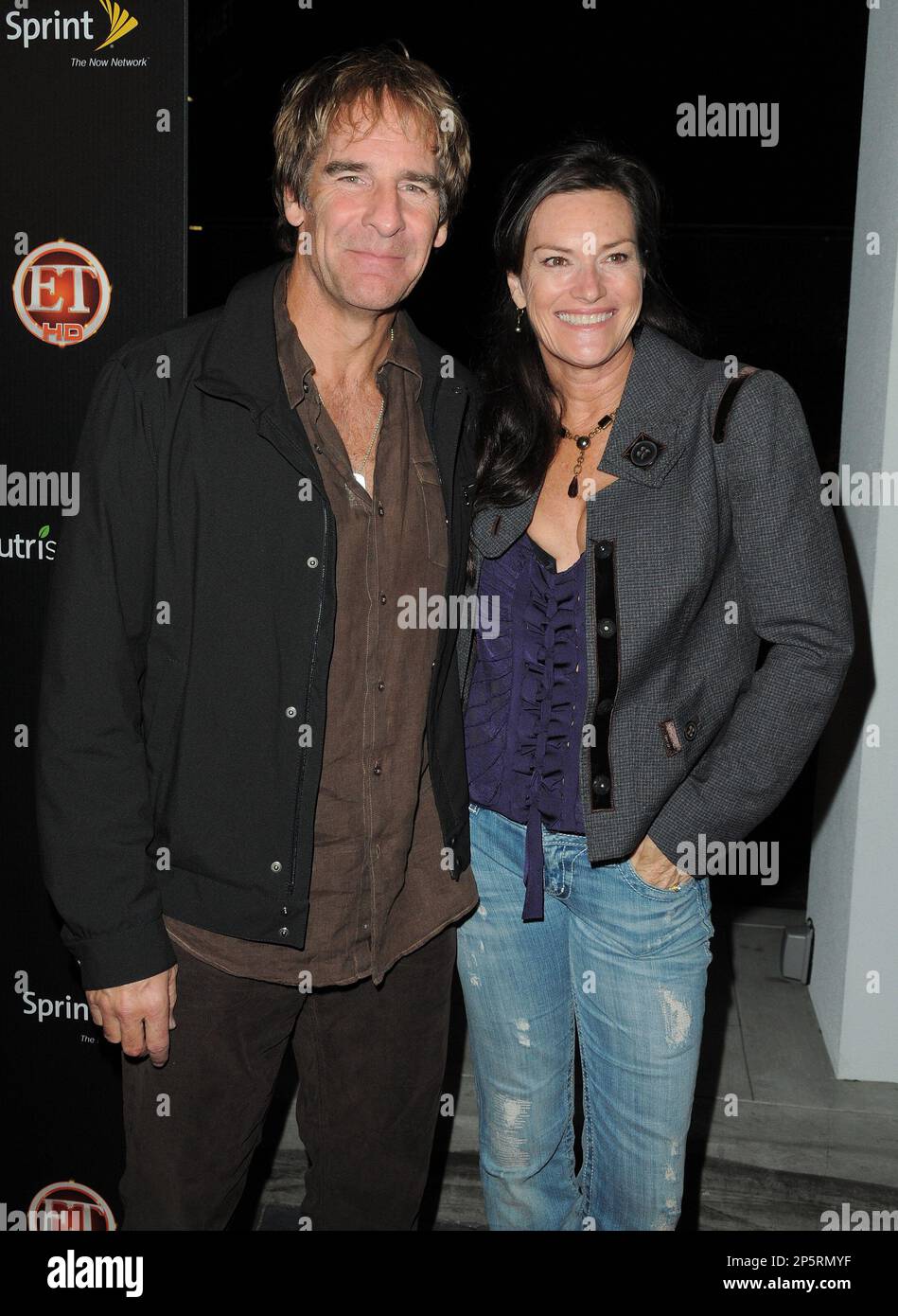 BEVERLY HILLS, CA - NOVEMBER 10: Actor Scott Bakula and his wife ...