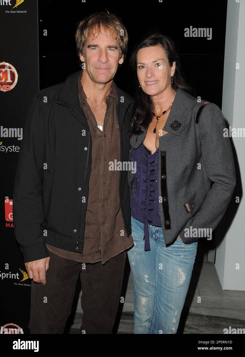 BEVERLY HILLS, CA - NOVEMBER 10: Actor Scott Bakula and his wife ...