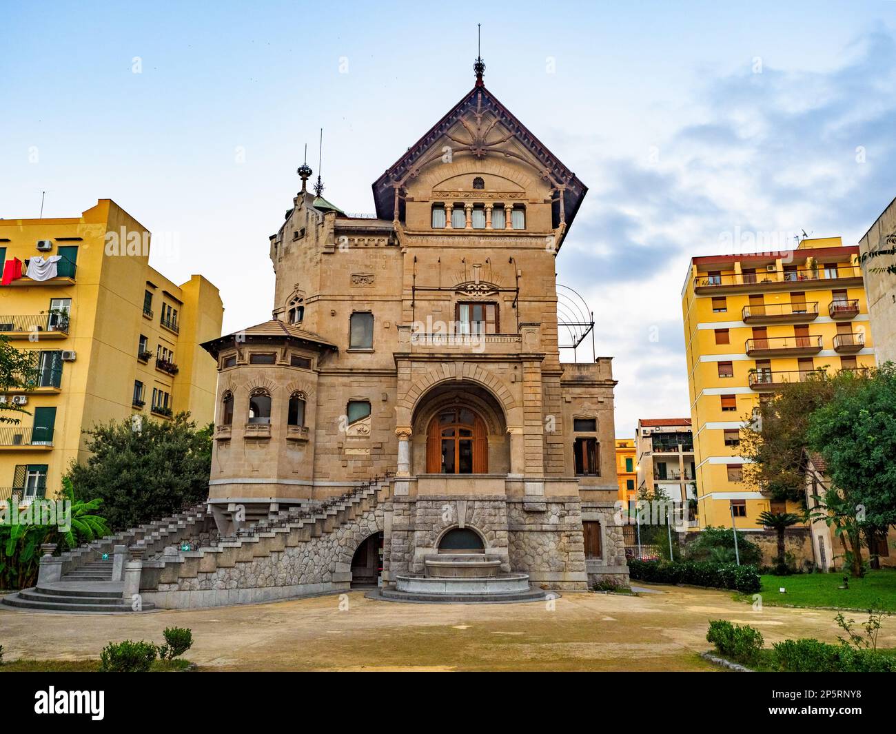 Villino Florio all'Olivuzza is a monumental historical building ...