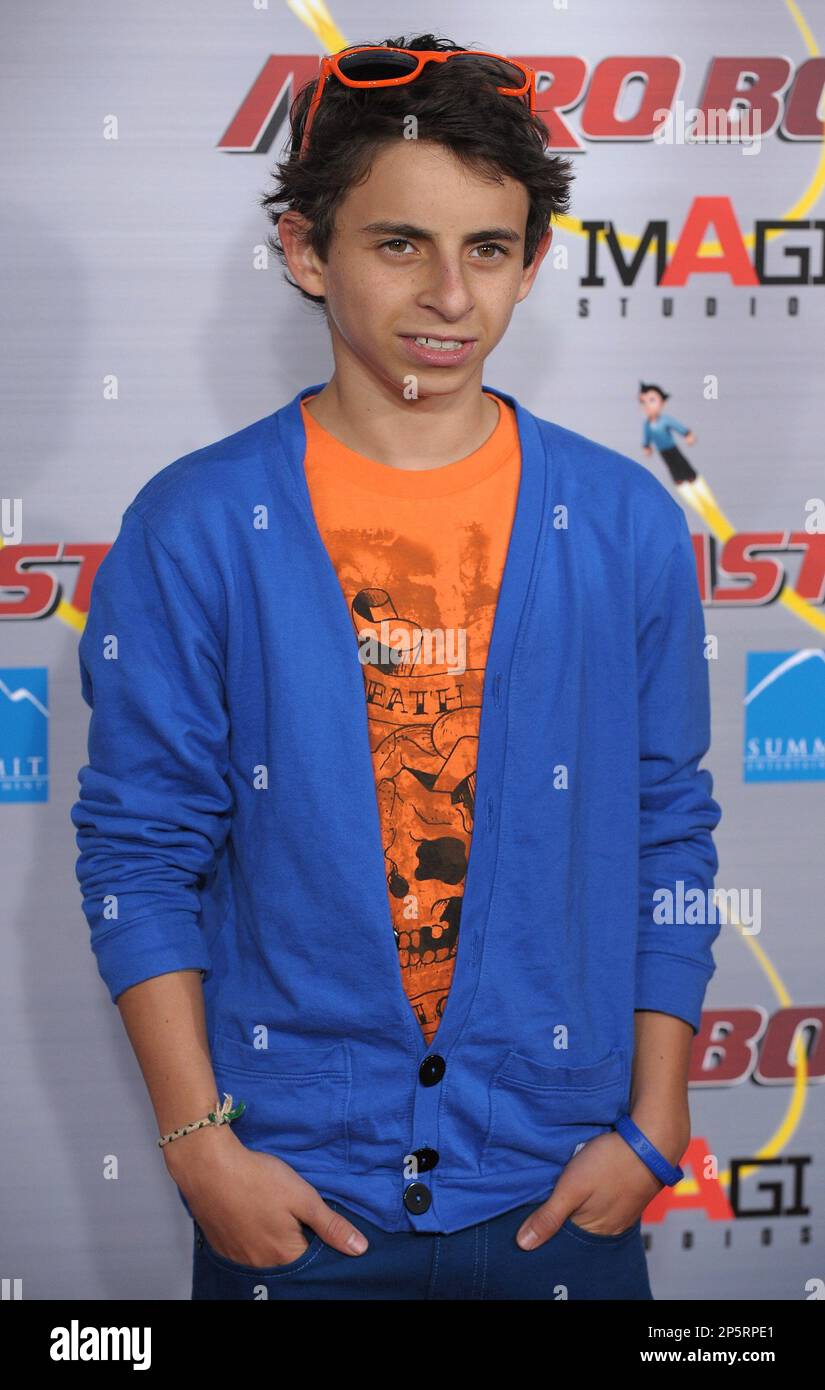 LOS ANGELES, CA - OCTOBER 19: Actor Moises Arias arrives at the "Astro ...