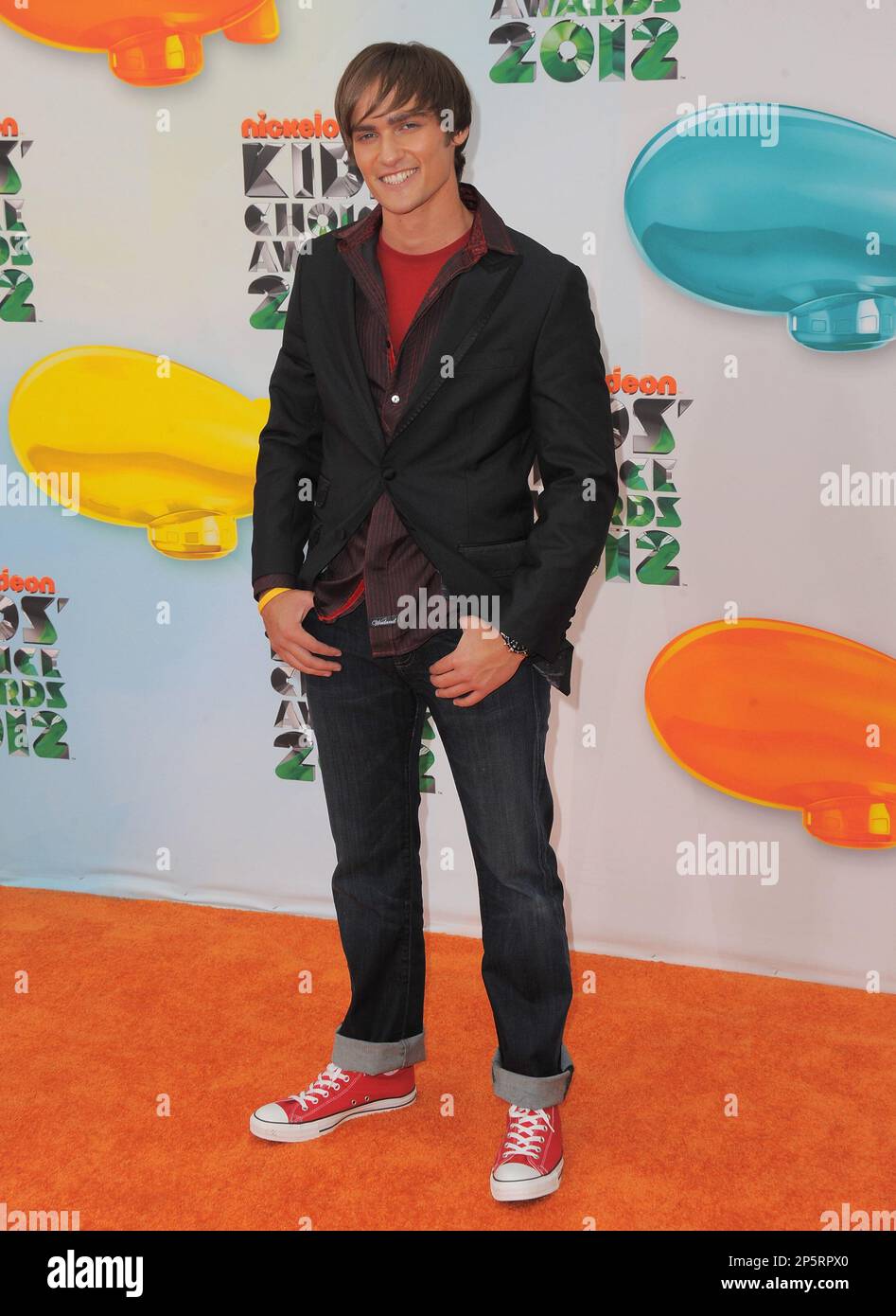 LOS ANGELES, CA - MARCH 31: Actor Alex Heartman arrives at the 2012 ...