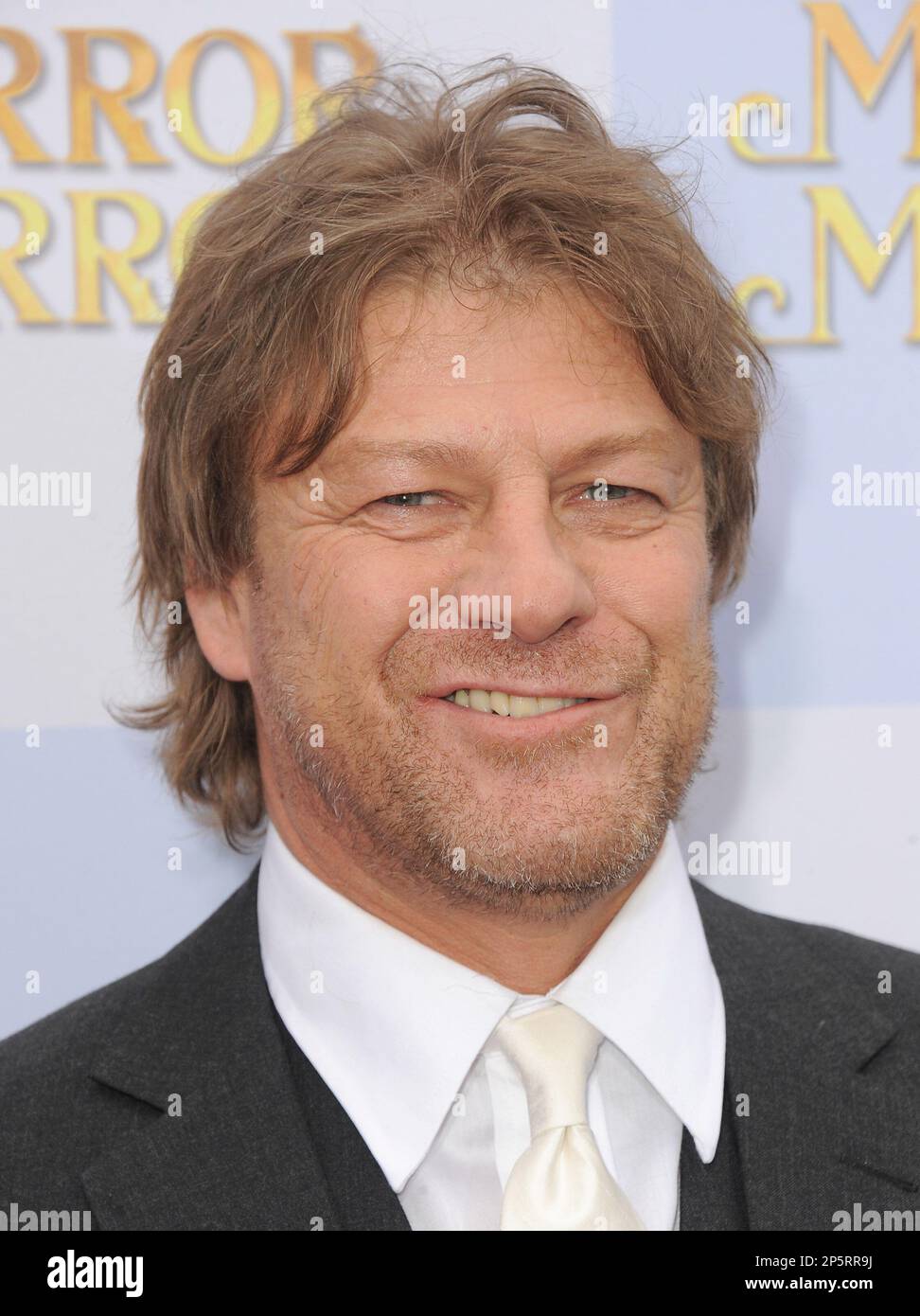 HOLLYWOOD, CA - MARCH 17: Actor Sean Bean arrives at the "Mirror Mirror ...