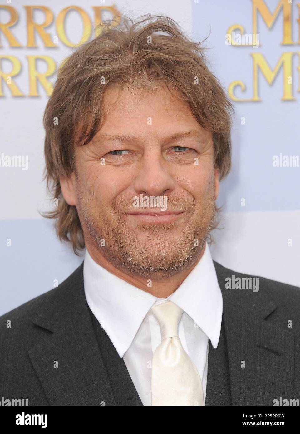 HOLLYWOOD, CA - MARCH 17: Actor Sean Bean arrives at the "Mirror Mirror ...