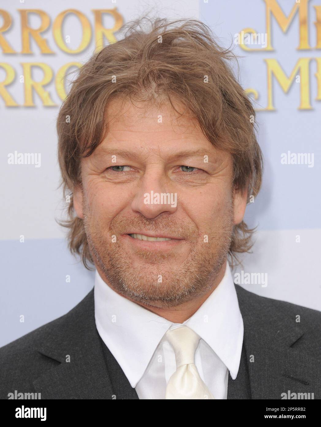 HOLLYWOOD, CA - MARCH 17: Actor Sean Bean arrives at the "Mirror Mirror ...