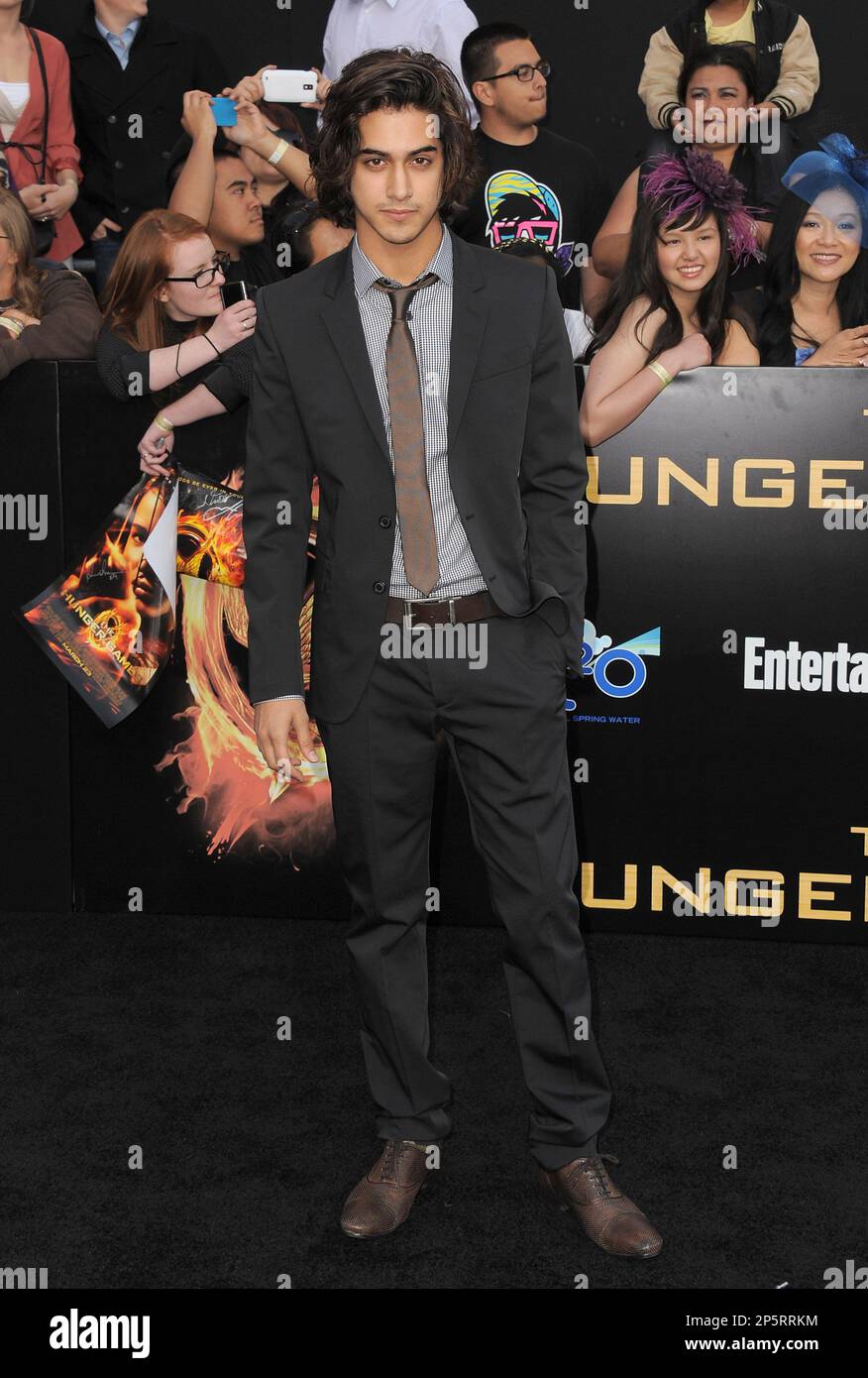 LOS ANGELES, CA - MARCH 12: Actor Avan Jogia arrives at "The Hunger ...