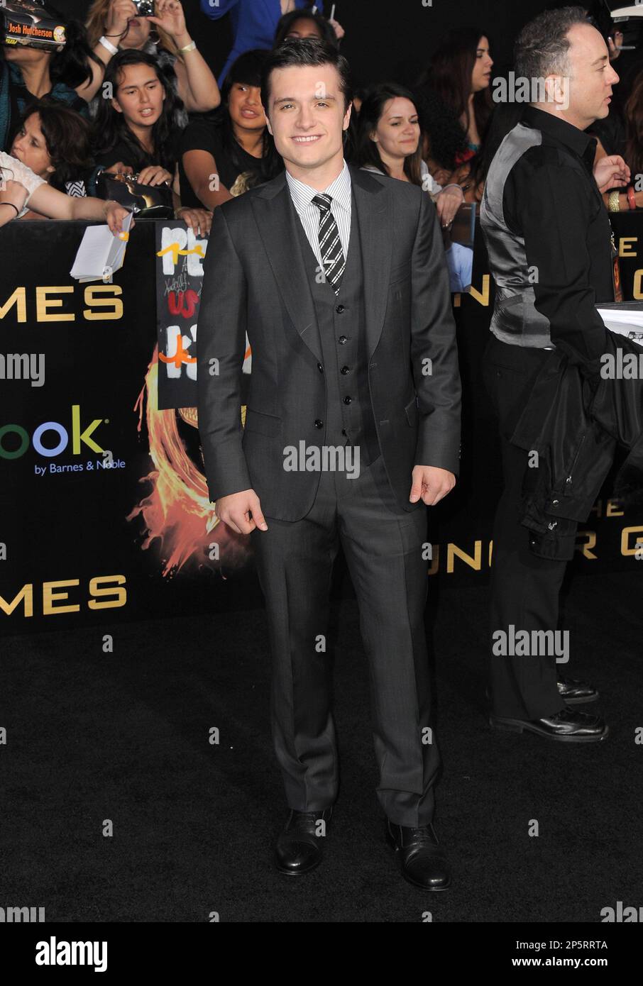 LOS ANGELES, CA - MARCH 12: Actor Josh Hutcherson arrives at "The ...