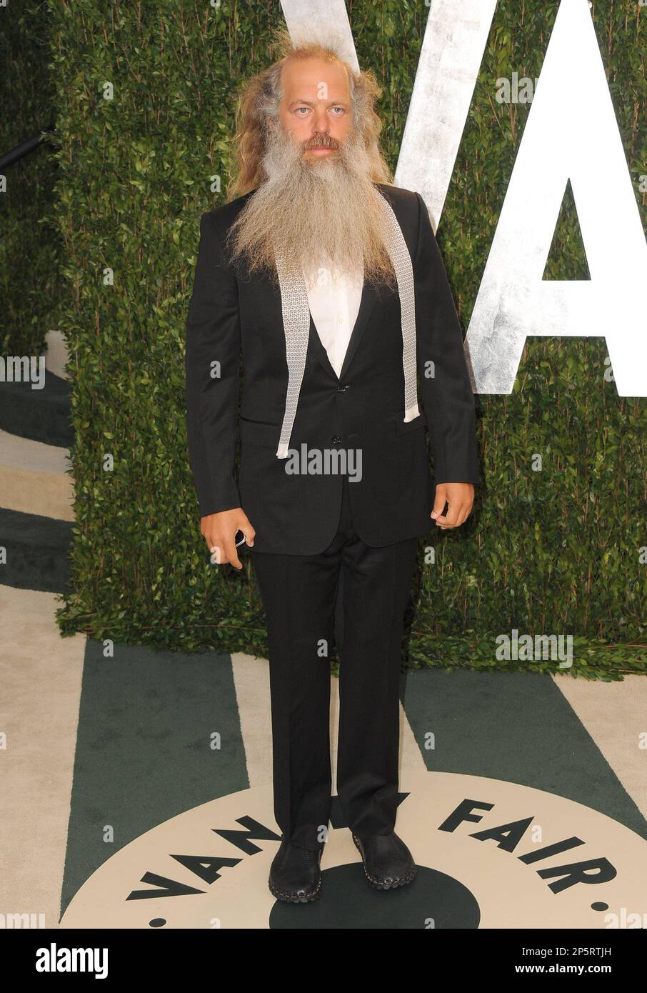 WEST HOLLYWOOD, CA - FEBRUARY 26: Music Producer Rick Rubin arrives at ...
