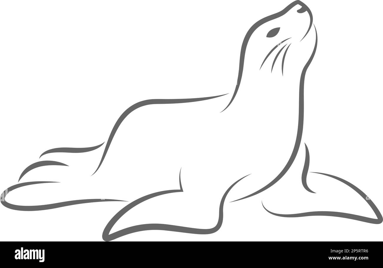 Seal icon logo design illustration Stock Vector Image & Art - Alamy