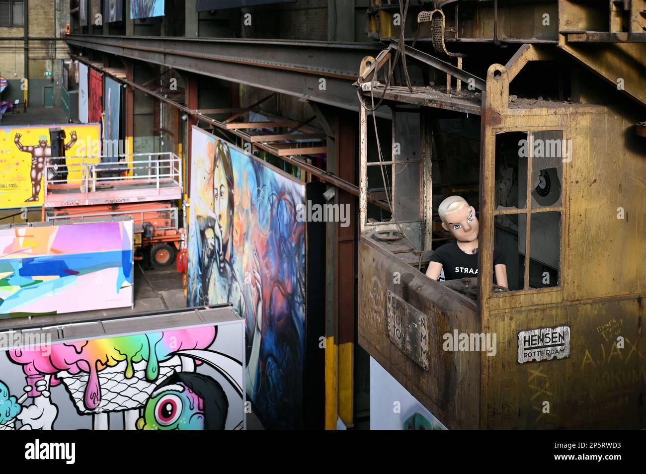 STRAAT, Museum for Street Art and Graffiti, NDSM Plein, Amsterdam ...