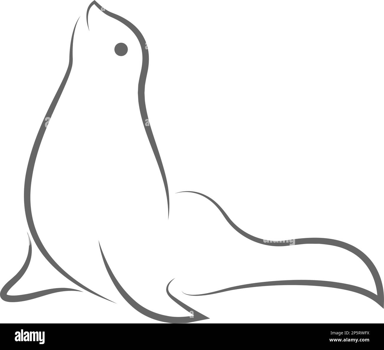 Seal icon logo design illustration Stock Vector Image & Art - Alamy