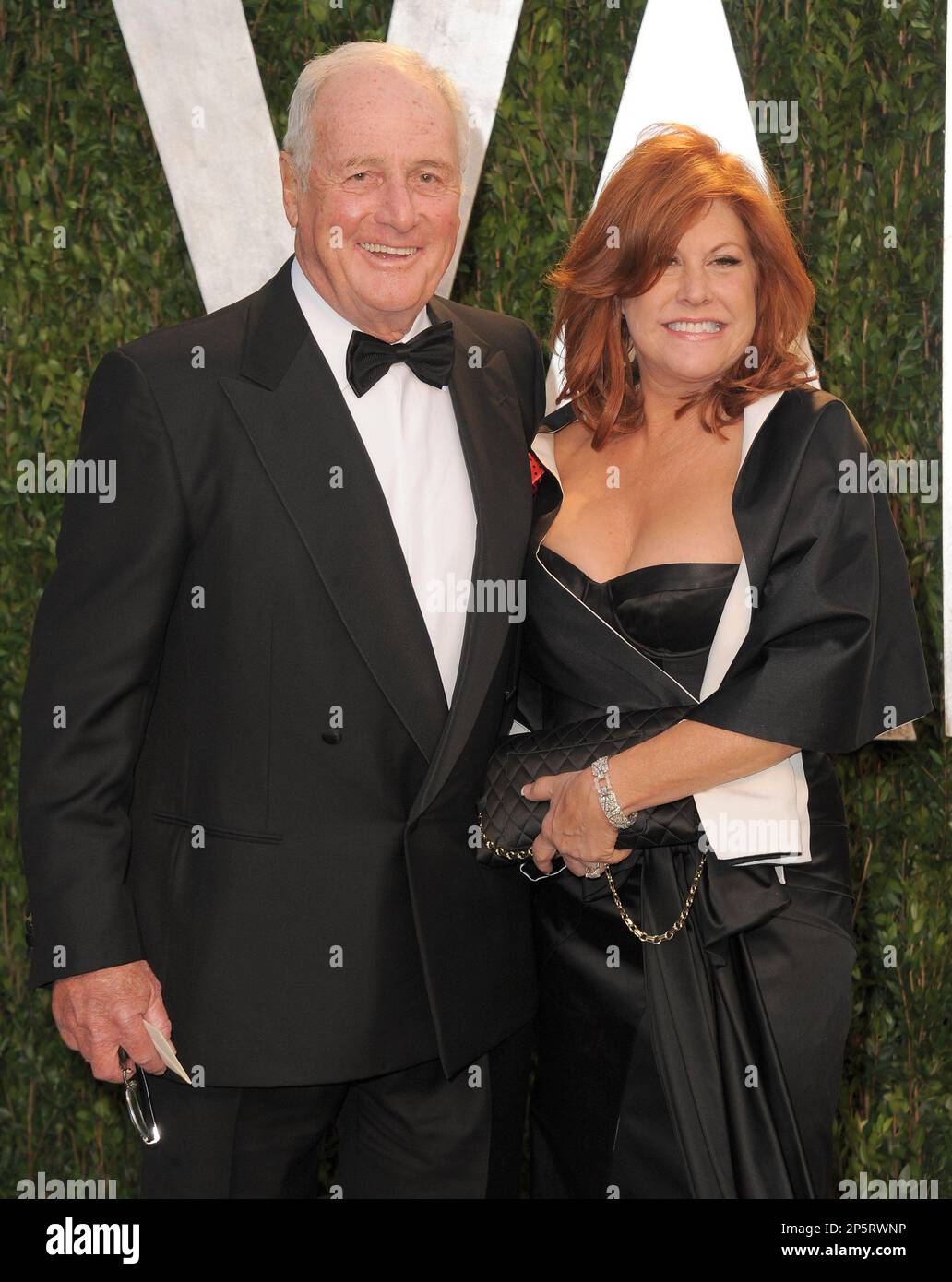 WEST HOLLYWOOD, CA - FEBRUARY 26: Producer Jerry Weintraub and wife ...