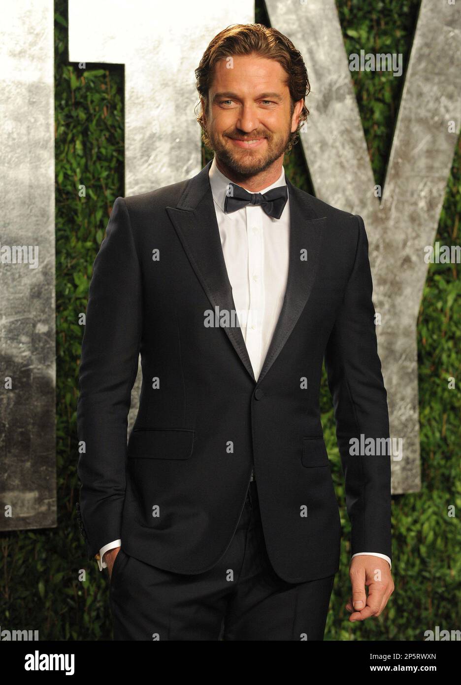WEST HOLLYWOOD, CA - FEBRUARY 26: Actor Gerard Butler arrives at the ...